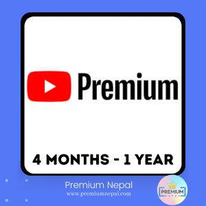 Youtube Premium ( 4 months – 1 year) – Premium Nepal